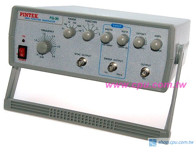 FG-30 PINTEK 3MHz 函數信號產生器 | 廣華電子