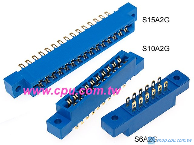S12A2G (WK-S12A2G) 12Px2 3.96mm PC板邊緣連接器(焊線式) | 廣華電子