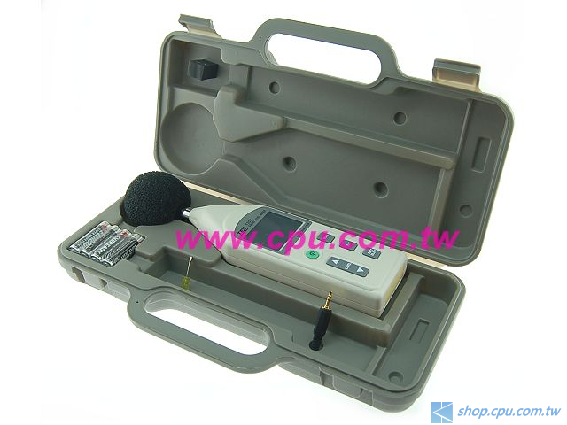 TES-1357 30-130dB 高準度噪音計(可分離式) | 廣華電子