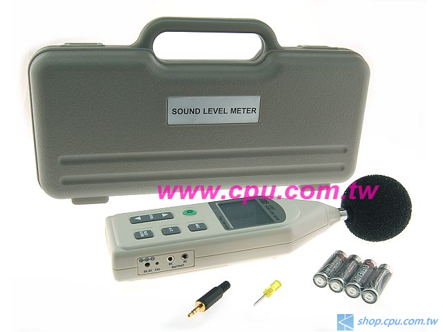 TES-1357 30-130dB 高準度噪音計(可分離式) | 廣華電子