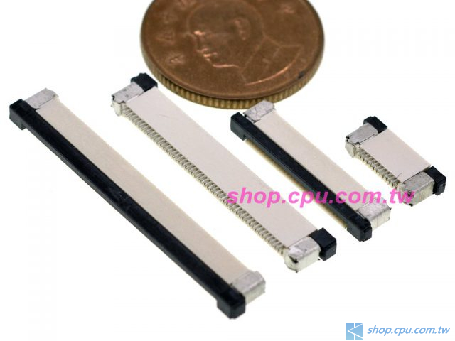 FPC0.5-60PX (0271-60-2) 60P下接單面接點軟排線連接器(0.5mm,10入) | 廣華電子