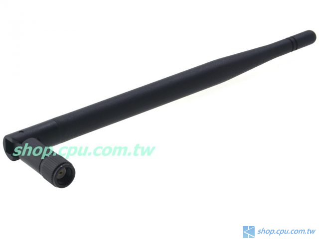 AN-58LB (AN2400-58L13RS) 黑 5dBi 2.4G 可彎90度 SMA公頭母針天線(長172mm) | 廣華電子