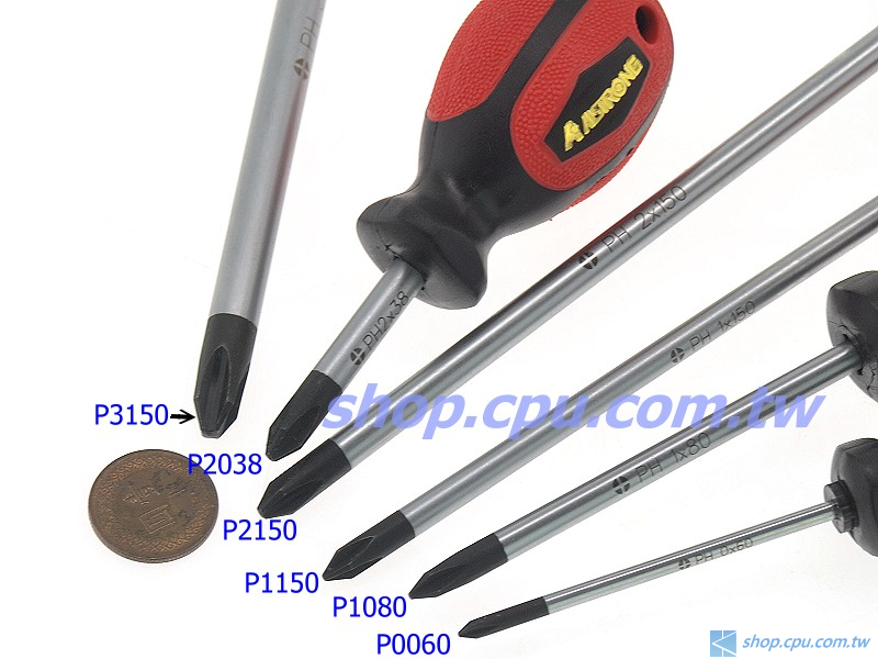 P0060 (ALS-#P0060) ALSTRONG #0 3.0x60mm軟柄防滑十字起子 | 廣華電子