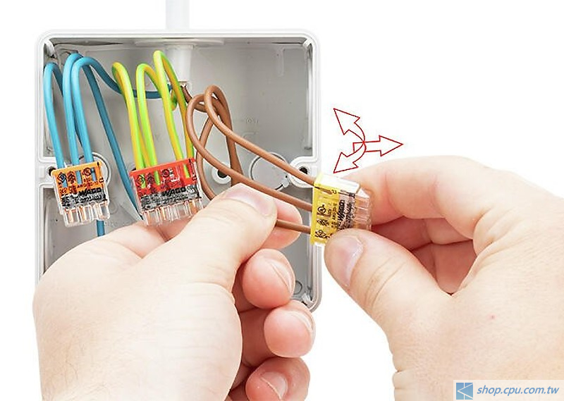 WAGO2773-403 (2773-403) 德國0.75-4mm²3P插線式快速接頭 | 廣華電子