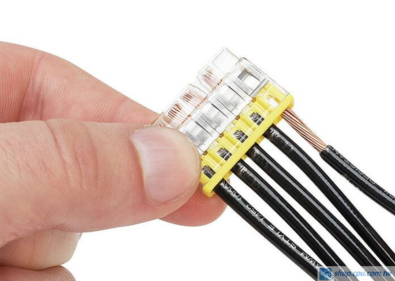 WAGO2773-403 (2773-403) 德國0.75-4mm²3P插線式快速接頭 | 廣華電子