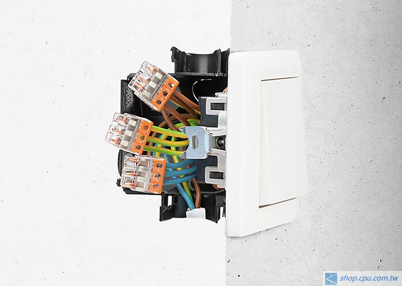 WAGO2773-403 (2773-403) 德國0.75-4mm²3P插線式快速接頭 | 廣華電子