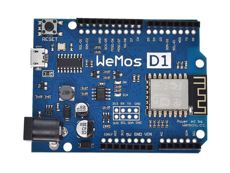 ADIO-UNO-WEMOS (D1) Micro USB WIFI Arduino開發板WeMos (ESP8266EX) | 廣華電子